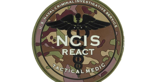 NCIS React Us Naval Criminal Investigate Service Tactical Medic Multicam - Σήμα PVC